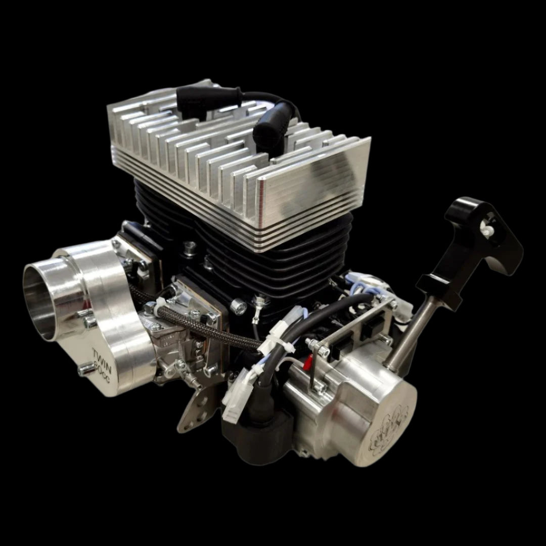 ALX Twin 80cc Primal Dragster Full Kit – ALX RC Engines